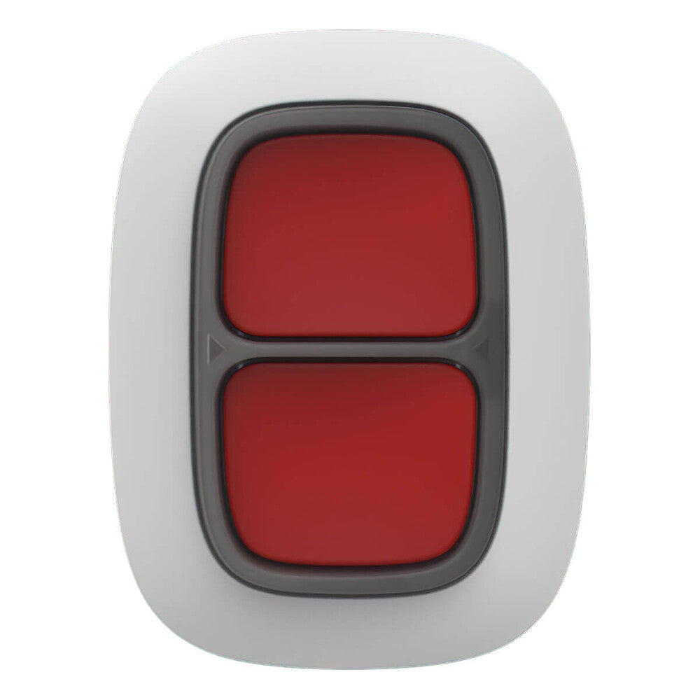 38103.79.WH1 - Ajax DoubleButton pulsante di allarme Wireless Allarme